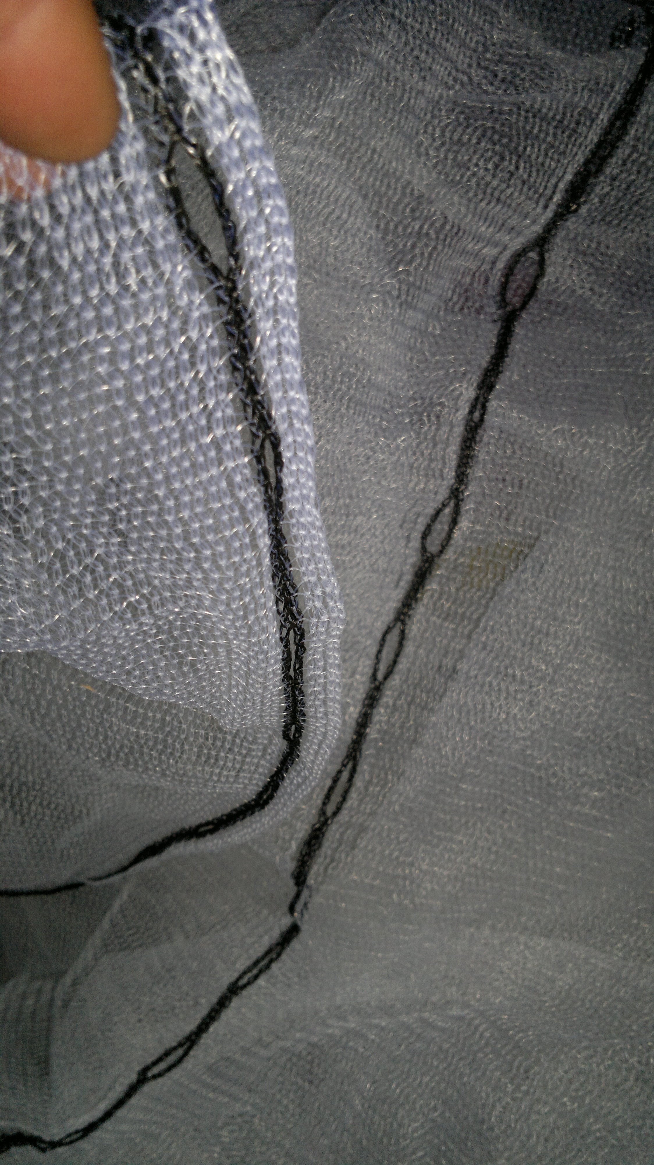 Construction Scaffold Netting, white color, with button holes,3m x 100m ...